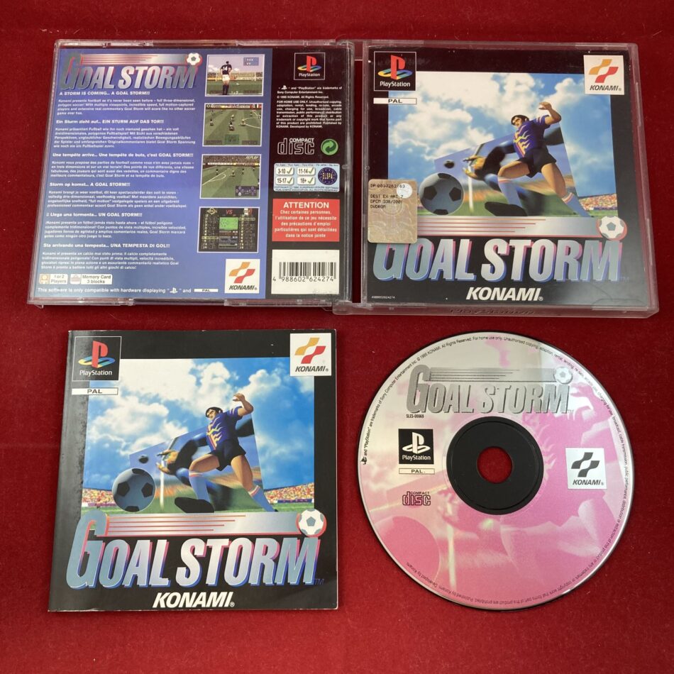 Goal Storm – PSXFANBOY.nz :: PlayStation 1 games and gear for sale.