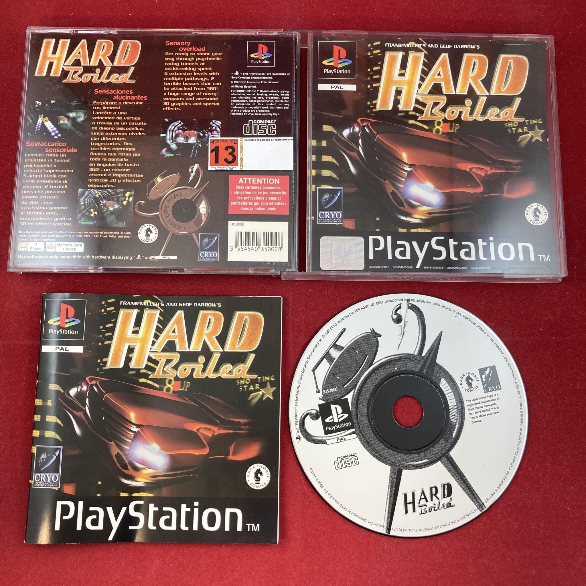 Hard Boiled – PSXFANBOY.nz :: PlayStation 1 games and gear for sale.