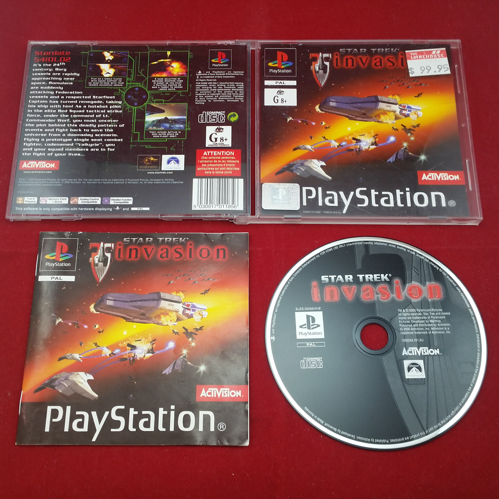Star Trek – Invasion – PSXFANBOY.nz :: PlayStation 1 games and gear for ...