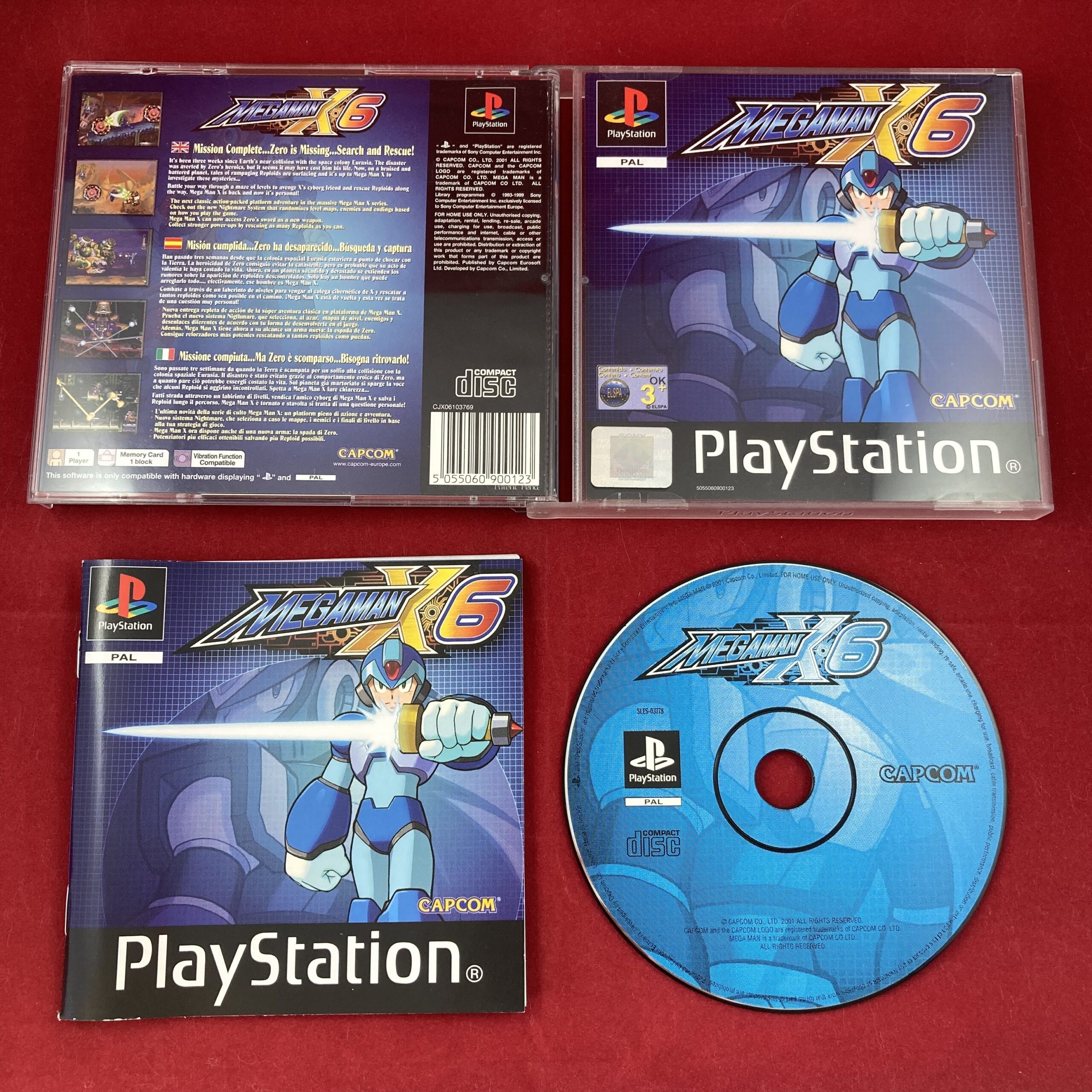 Megaman X6 – PSXFANBOY.nz :: PlayStation 1 games and gear for sale.