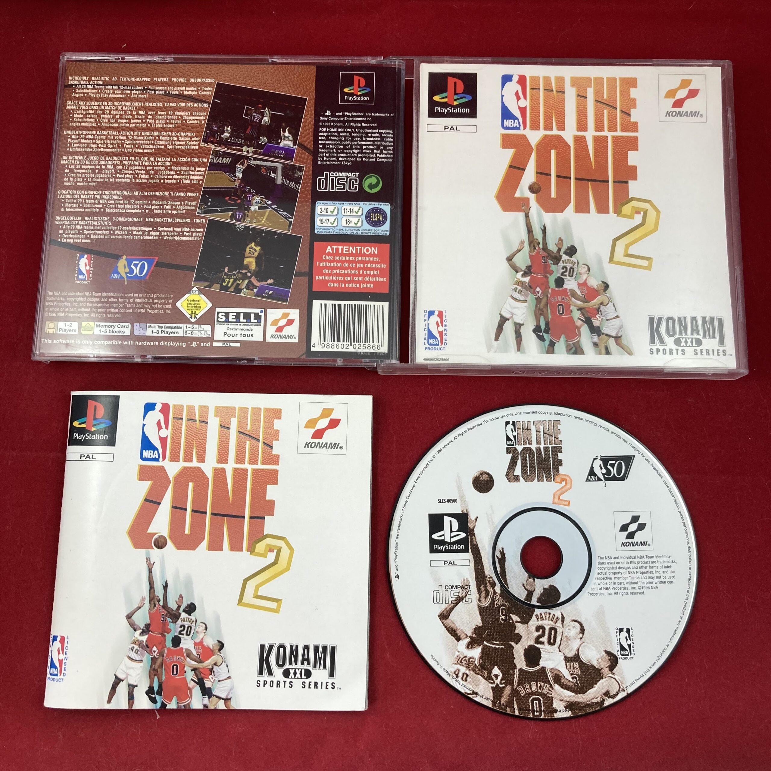 NBA In The Zone 2 – PSXFANBOY.nz :: PlayStation 1 games and gear for sale.